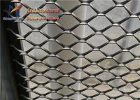 China Balustrades Aluminum Expanded Mesh Screen 1.5mm Diamond Pattern for sale