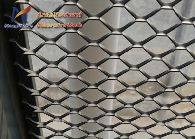 China Balustrades Aluminum Expanded Mesh Screen 1.5mm Diamond Pattern for sale