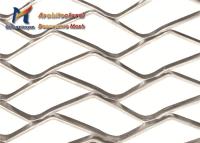 China Powder Coated Aluminum Expanded Mesh 2m Diamond Mesh Metal Sheet for sale