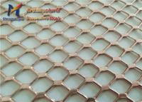 China Laminated Decorative Expanded Metal Mesh 1.0mm Steel Expanded Metal Sheet Flattened for sale