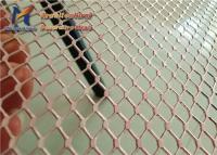 China Laminated Decorative Expanded Metal Mesh 1.0mm Steel Expanded Metal Sheet Flattened for sale