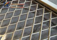 China Groove Frame Aluminum Expanded Mesh 2.5mm Stainless Steel Expanded Metal Lath for sale