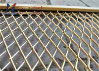 China Groove Frame Aluminum Expanded Mesh 2.5mm Stainless Steel Expanded Metal Lath for sale