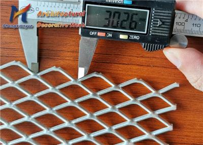 China Ceiling Aluminium Diamond Mesh Sheet 15m Decorative Expanded Metal Panels for sale
