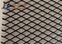 China Facade Aluminum Expanded Mesh 30m Black Expanded Metal Sheet for sale