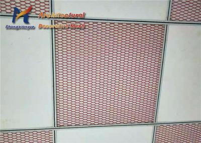 China 2.5mm 3m Aluminium Expanded Metal Mesh Fluorocarbon Spraying for sale