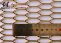 China 2.5mm 3m Aluminium Expanded Metal Mesh Fluorocarbon Spraying for sale
