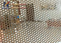 China Corrugated Perforated Metal Mesh 1000mm Stainless Steel Perforated Panel for sale