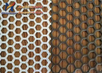 China Punched Honeycomb Perforated Metal Sheet Carbon Steel 0.5mm for sale