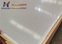 China 1000mm Perforated Metal Grilles Painting SS Sheet Round Hole for sale