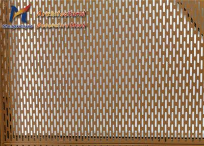 China Facade Decorative Perforated Metal Sheets 2440mm 1220mm Small Hole Mesh for sale