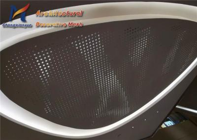 China Blue Perforated Metal Mesh Dividers 2.0mm Stainless Steel Perforated Mesh Sheet for sale