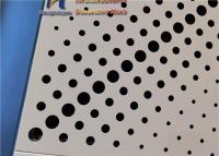 China Storefront Perforated Aluminium Security Mesh Metal Sheeting 2000mm 1000mm for sale
