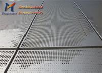 China Irregular Hole Perforated Metal Mesh Sheet Privacy Screen Airports for sale