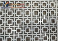 China Square Holes Perforated Metal Mesh for sale