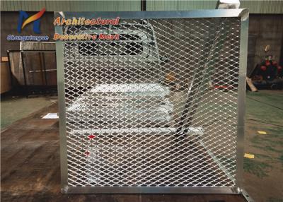 China Stretch Aluminum Expanded Metal Mesh Architectural 1.5mm 1m for sale