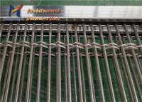 China Grey Architectural Cable Mesh 80mm Decorative Metal Mesh Panels for sale