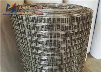 China 50mm 100mm Stainless Steel Aviary Netting Square Hole Roof Safety Wire Mesh for sale