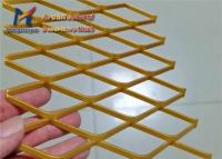 China Partitions Aluminum Expanded Mesh 1.0mm 0.5m Diamond Shape Wire Mesh for sale