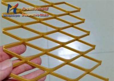 China Partitions Aluminum Expanded Mesh 1.0mm 0.5m Diamond Shape Wire Mesh for sale