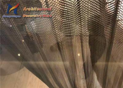 China Grey 10m 304 Stainless Steel Wire Mesh Window Curtains for sale