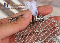 China Grey 10m 304 Stainless Steel Wire Mesh Window Curtains for sale