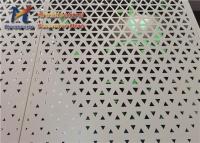 China 2000mm 1000mm Custom Perforated Aluminum Sheet for sale