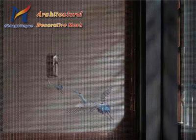 China 10m Crimped Metal Woven Wire Mesh Panels Tearoom Dividers for sale