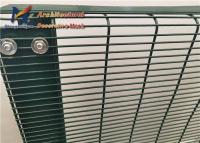 China PVC Coated Metal Wire Mesh Fence 76.2mm 12.7mm 358 High Security Fence for sale