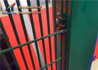China PVC Coated Metal Wire Mesh Fence 76.2mm 12.7mm 358 High Security Fence for sale