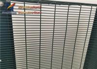China PVC Coated Metal Wire Mesh Fence 76.2mm 12.7mm 358 High Security Fence for sale