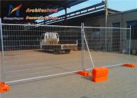 China 4.0mm Wire Mesh Fence Panels Galvanized Temporary Pedestrian Barriers for sale