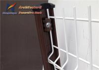 China Anti Impact Bollard V Fold Fence 50mm 150mm Welded Bending Fence for sale