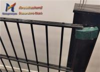 China White Metal Wire Mesh Fence 100mm 50mm 868 Twin Wire Mesh Fencing for sale