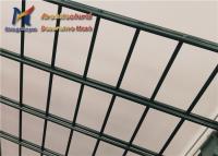China White Metal Wire Mesh Fence 100mm 50mm 868 Twin Wire Mesh Fencing for sale