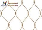 China SS316L Stainless Steel Rope Mesh Cable Nets For Animal Enclosures 1.5mm for sale