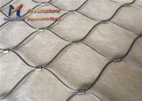 China SS316L Stainless Steel Rope Mesh Cable Nets For Animal Enclosures 1.5mm for sale