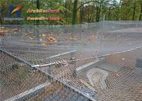 China Ferrule 2.4mm Stainless Steel Rope Mesh Animal Enclosures Greening Protect for sale