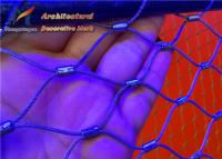 China 1.6mm Stainless Steel Wire Rope Mesh Platform Safety Fence Tensile Facade Cable Net Barrier for sale