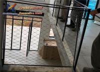 China Skylight Protection 1.2mm 7x7 Stainless Steel Rope Mesh for sale