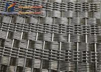China Commercial Building Elevator Mesh Interior Partitions Wall Covering Ss304 for sale