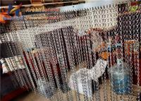 China Shape Volume 1.6mm Chain Link Curtain Decorative Circle Ceilings Wall for sale