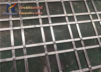 China Decorative Aluminium Flat Architectural Woven Wire Mesh Painting for sale