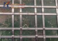 China Decorative Screen Ss304 Architectural Woven Mesh Hollow Square for sale