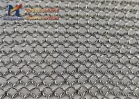 China Chainlink 1.2mm Ring Mesh Curtain Drapery Decorative Dividers Metal Panels for sale