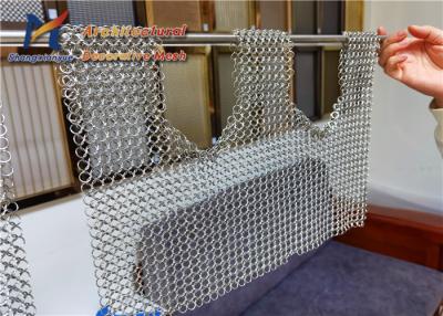 China Electroplate Chain Link Drapery Exhibition Decorative Partitions Background for sale