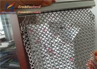 China Transparent 1mm Metal Chain Link Curtains Decorative Ring Partitions Booth Fence for sale