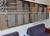 China Room Dividers Chainlink Ring Mesh Curtain Stainless Steel 304 1.2mm for sale