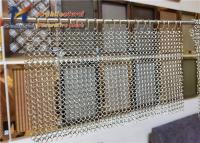 China Room Dividers Chainlink Ring Mesh Curtain Stainless Steel 304 1.2mm for sale