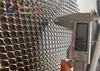 China Funiture Show Hall Coil Drapery Mesh Dividers 1.2mm Aluminum Panels for sale